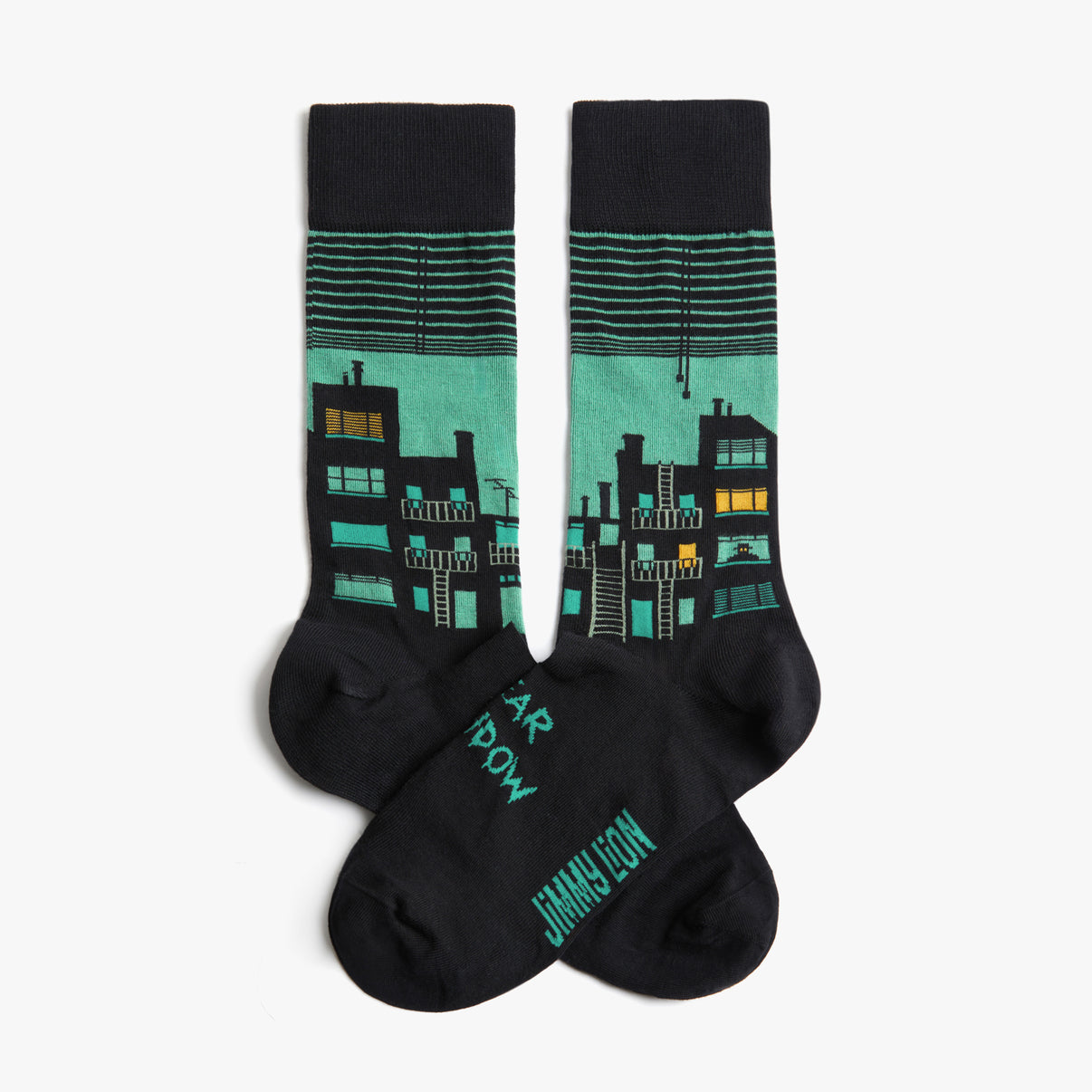 Hitchcock Rear Window™ Spy Socks | Alfred Hitchcock x Jimmy Lion